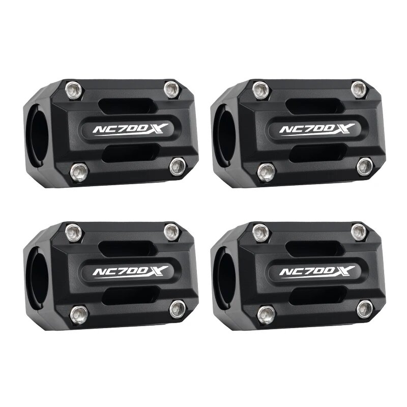 Защитные дуги (крэшбары) для мотоциклов Honda NC700, NC700X, NC 700 X, декоративные блоки, 4PCS