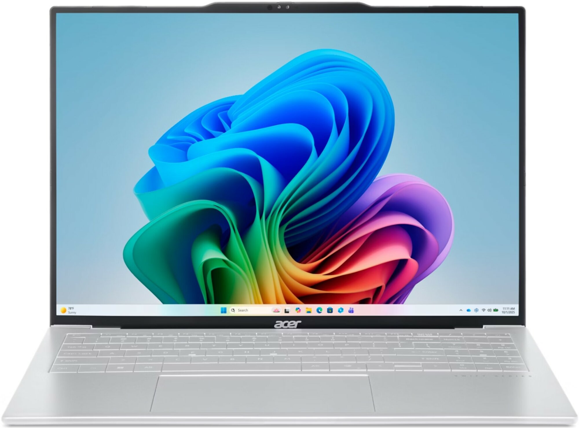 Ноутбук Acer Swift Air 16 SFA16-61M-R721 NX. DJBCD.002 (AMD Ryzen AI 7 2000 MHz (350)/16384Mb/1024 Gb SSD/16"/1920x1200/Нет (Без ОС))
