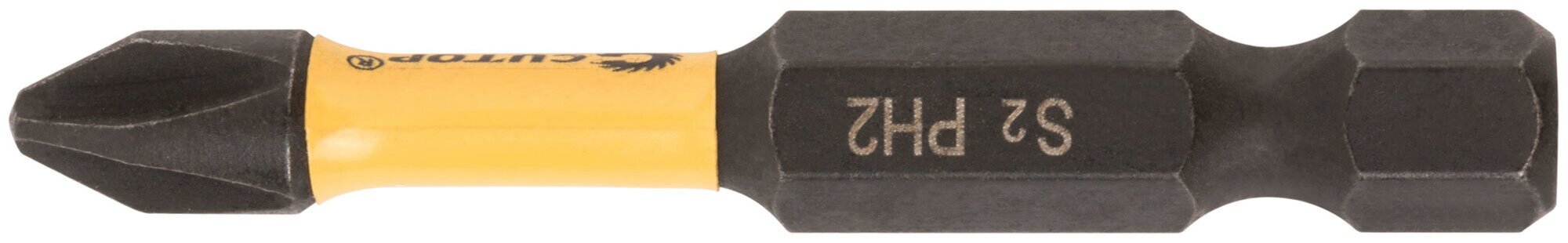 Набор торсионных бит, 2 шт, CUTOP Profi Plus, PH2, 50 мм