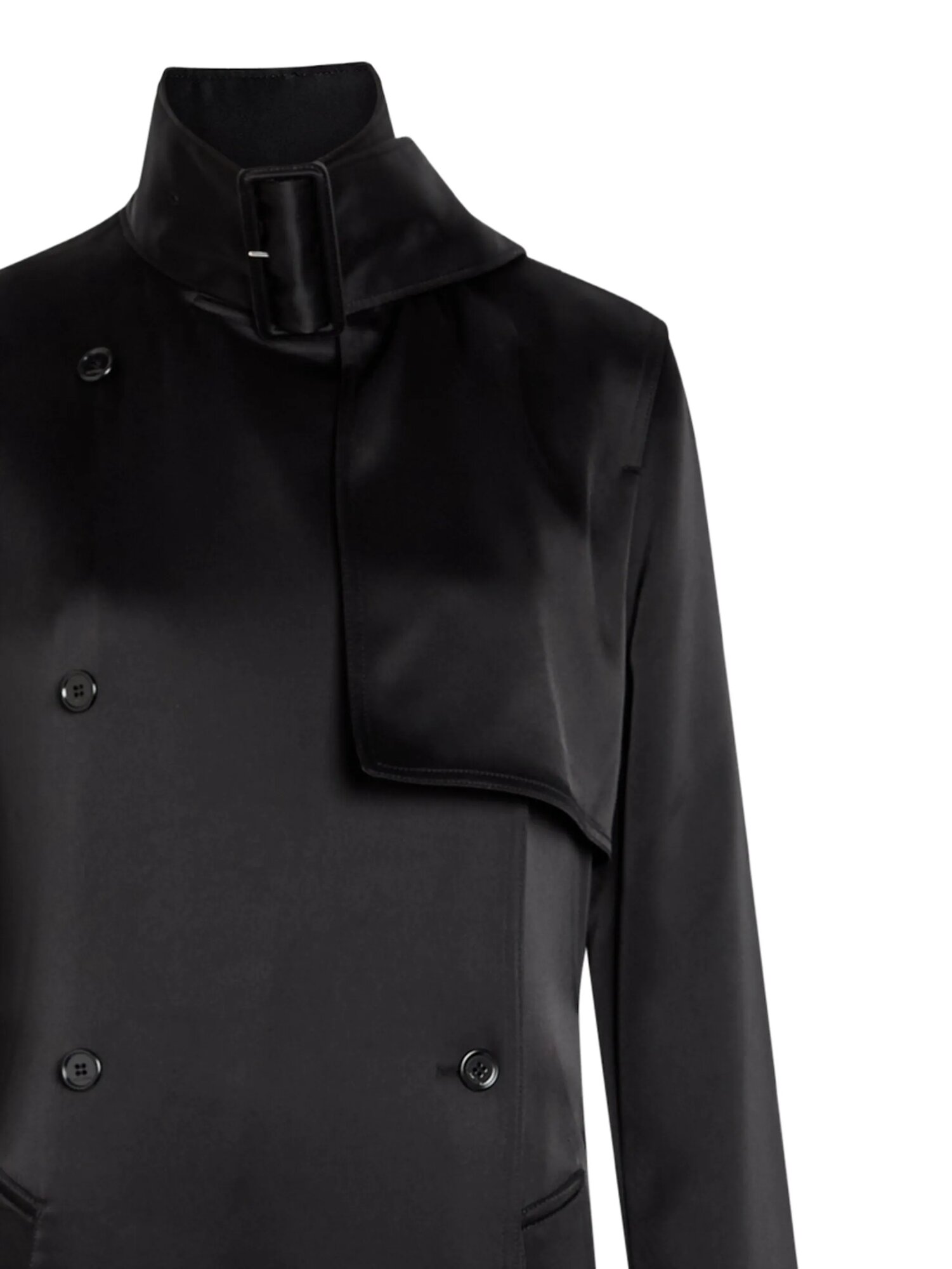Пальто courreges, размер 36, black / black — фото 1