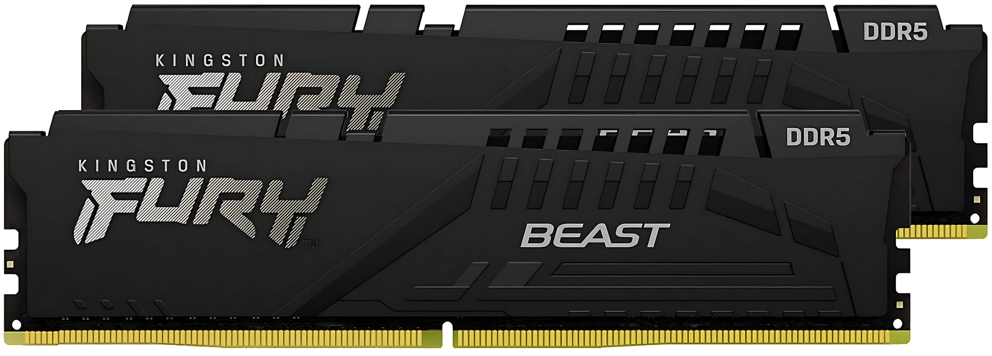 Модуль памяти DIMM DDR5 32Gb, 6800Mhz, 2x16Gb, Kingston FURY Beast EXPO Black (KF568C34BBEK2-32)