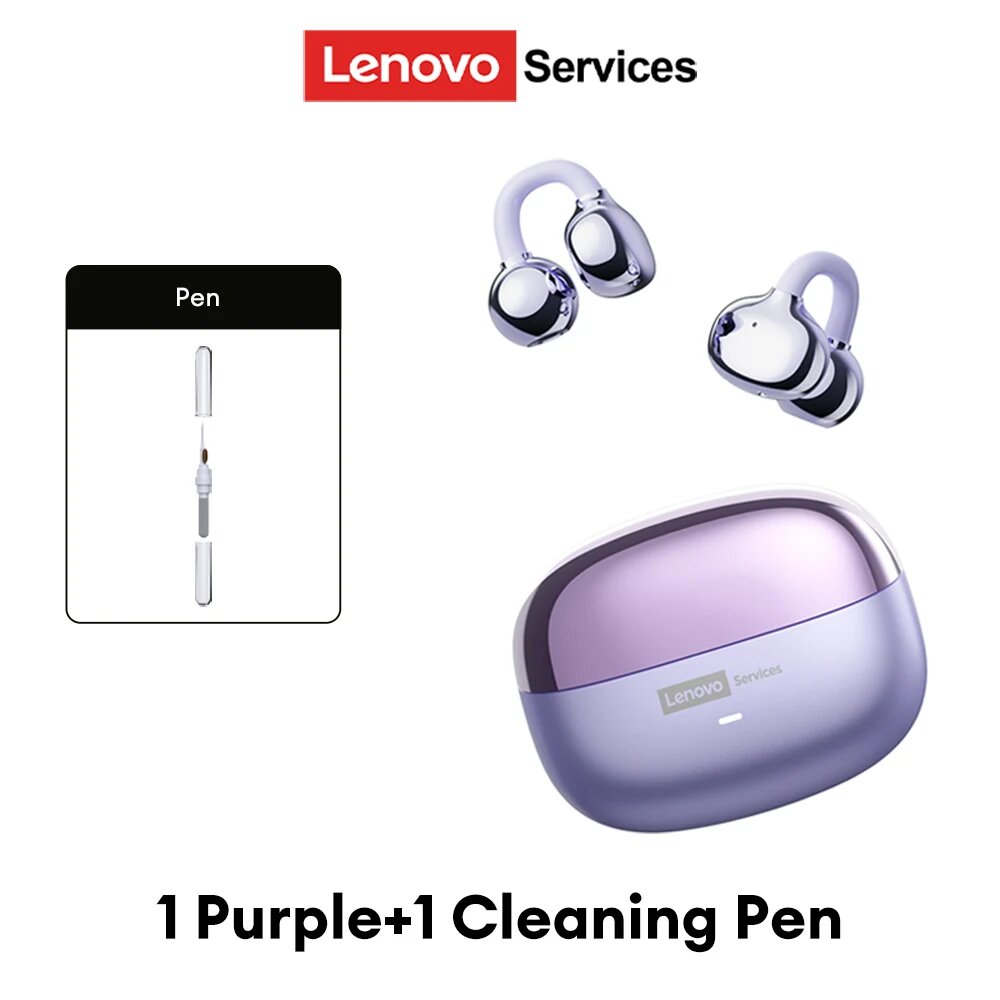 Lenovo LE302 Purple наушники + Cleaning Pen