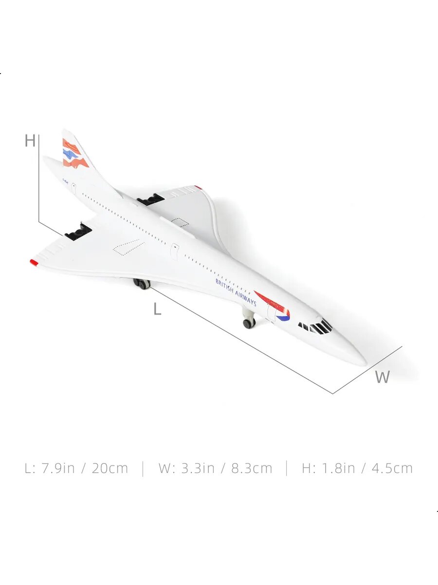Модель Concorde British Airways 1:300 — фото 1