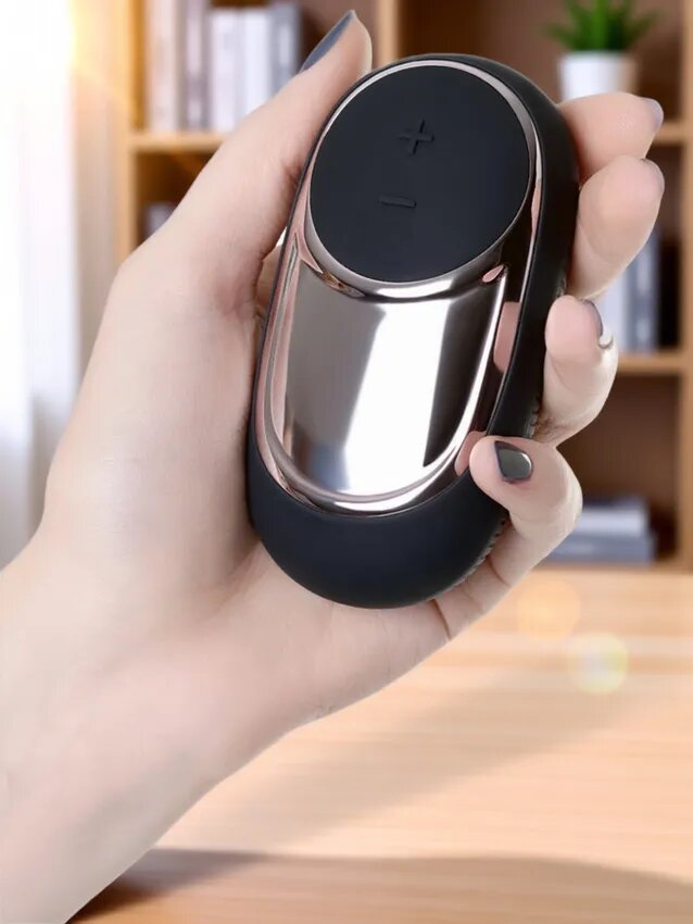 Мини-вибратор Satisfyer Dark Desire, черный, 9,2 см, 12 режимов(в пакете)