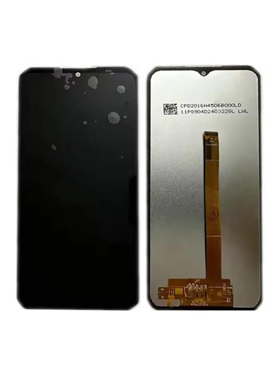 Дисплей на Oukitel WP33/WP33 Pro в сборе с тачскрином Черны