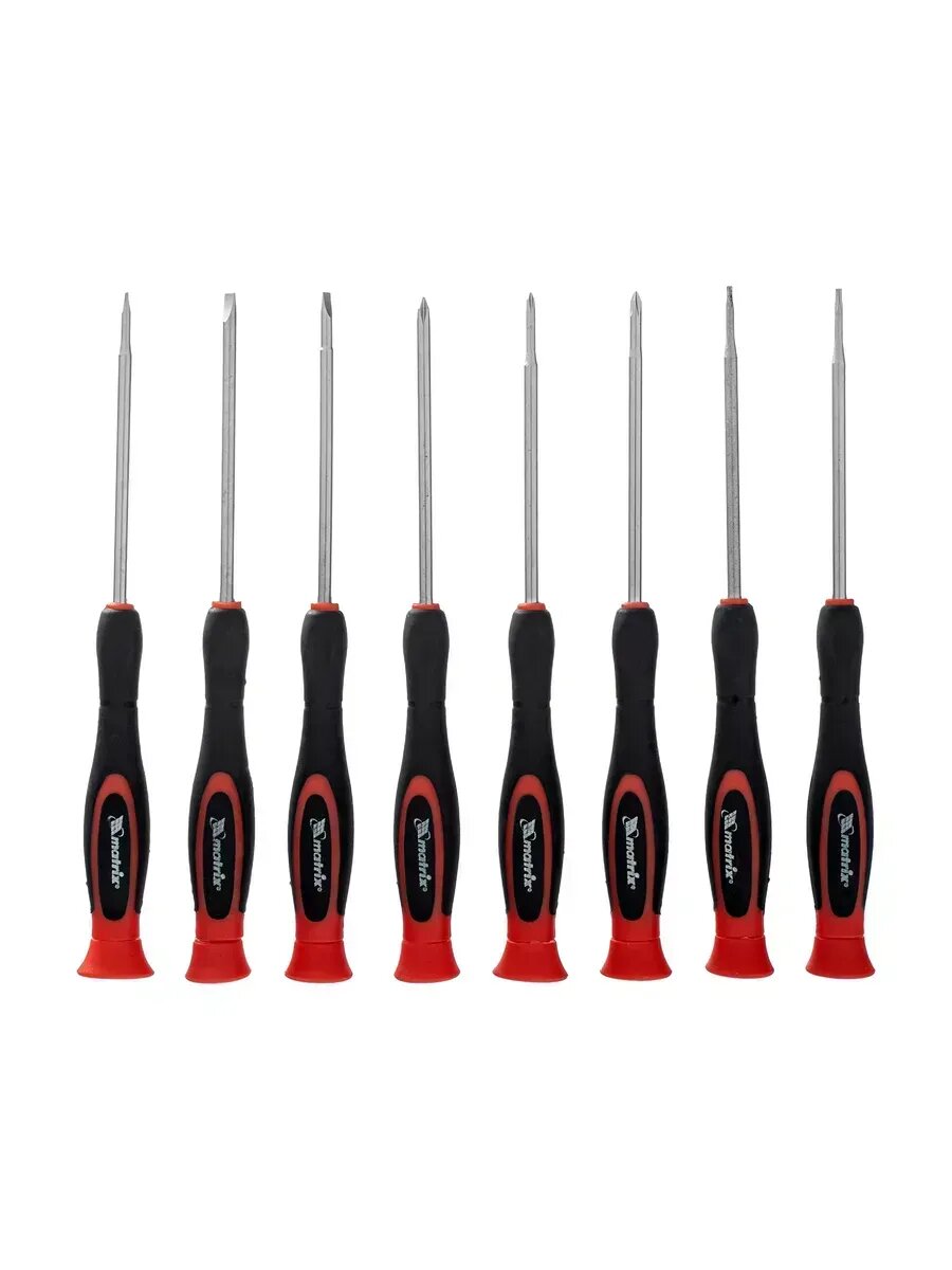 Набор отверток для точных работ, 8 штук, MATRIX 11588