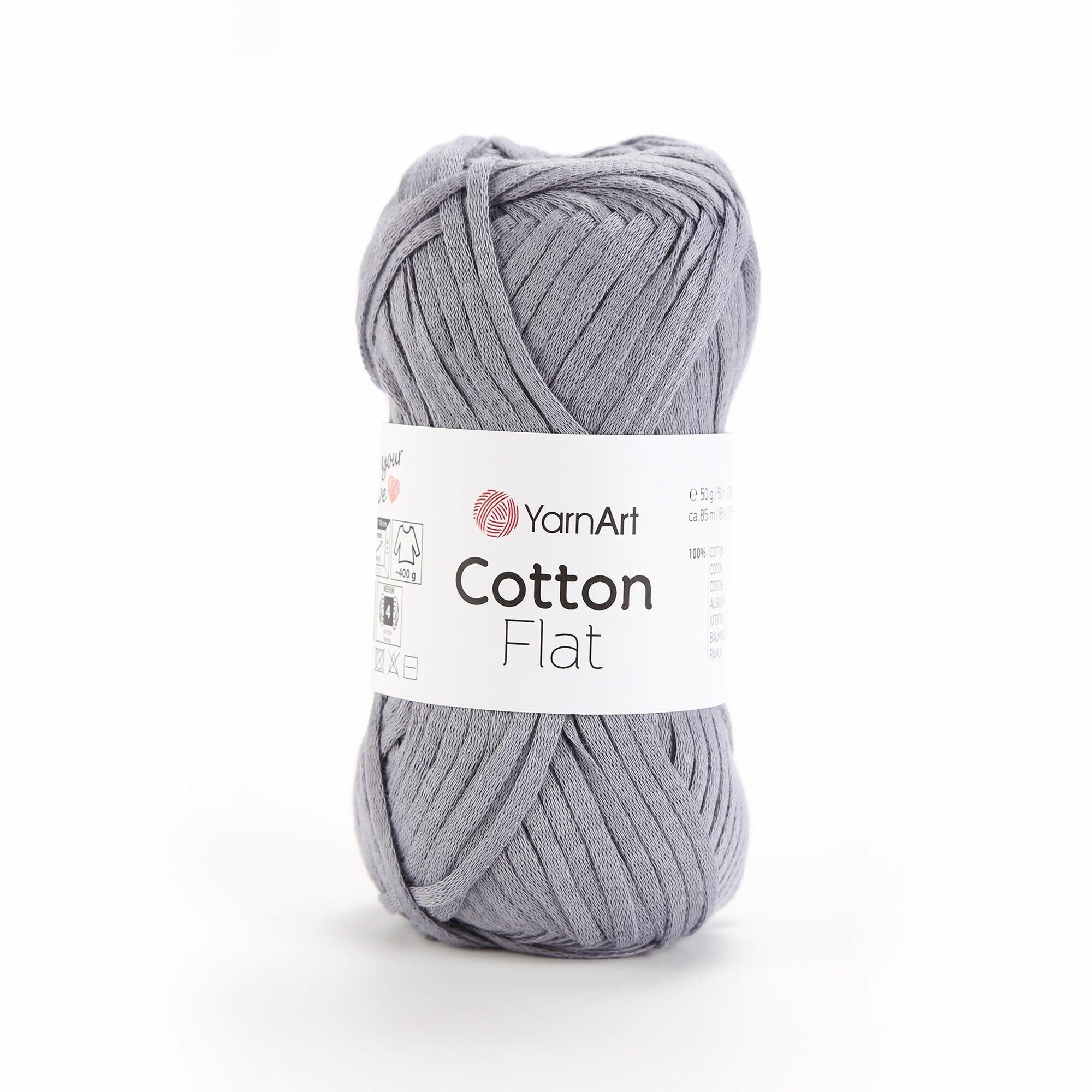Пряжа YarnArt Cotton Flat (10 шт)