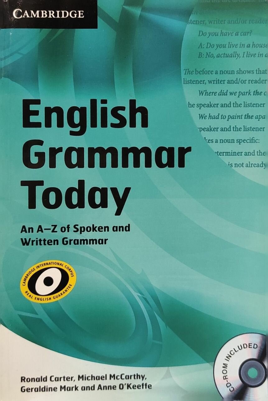 English Grammar Today. Carter Ronald. 2011. Мягкая обложка. 645 стр