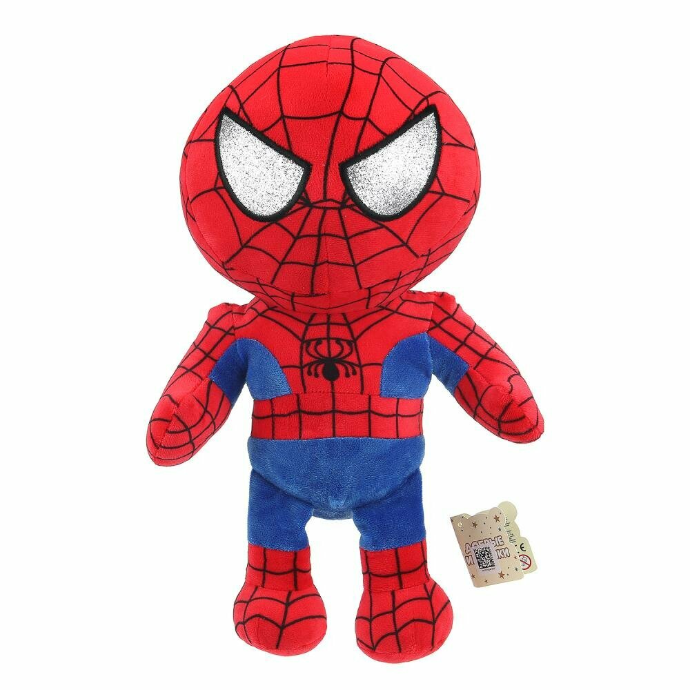 Мягкая игрушка Спайдр мен, блестящие глаза, 30 см Добрые игрушки M129696SM-30NS-WOD