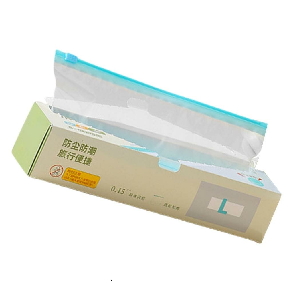 Пищевые пакеты из пластика, герметичные, на 1 галлон, Большой