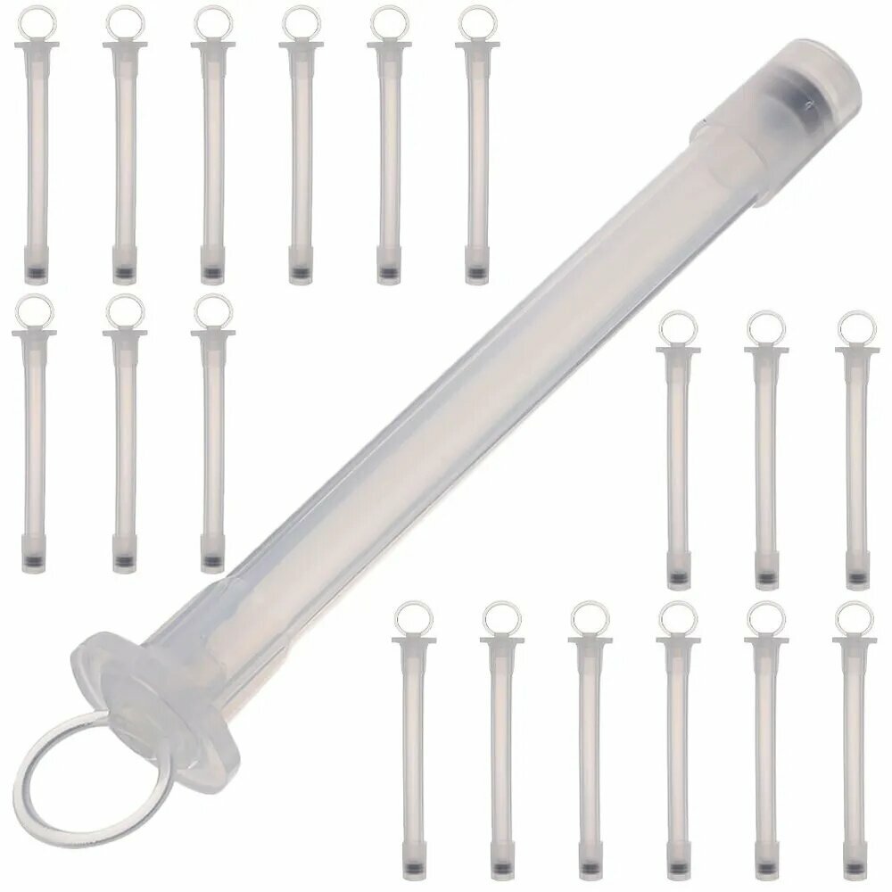 Одноразовые прозрачные влагалищные аппликаторы из пп для женщин в наборе 100 шт