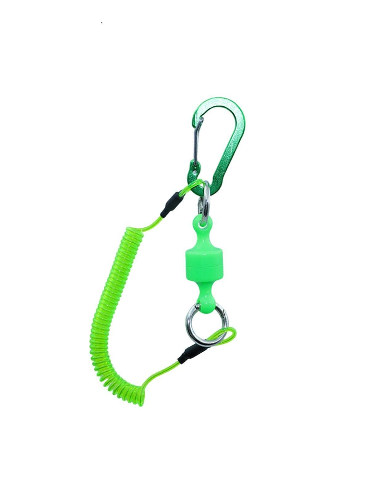 Надежный Держатель Инструмента Магнитный Карабин Эластичный Шнур для Походных Принадлежностей Механизм Быстрого Отсоединения