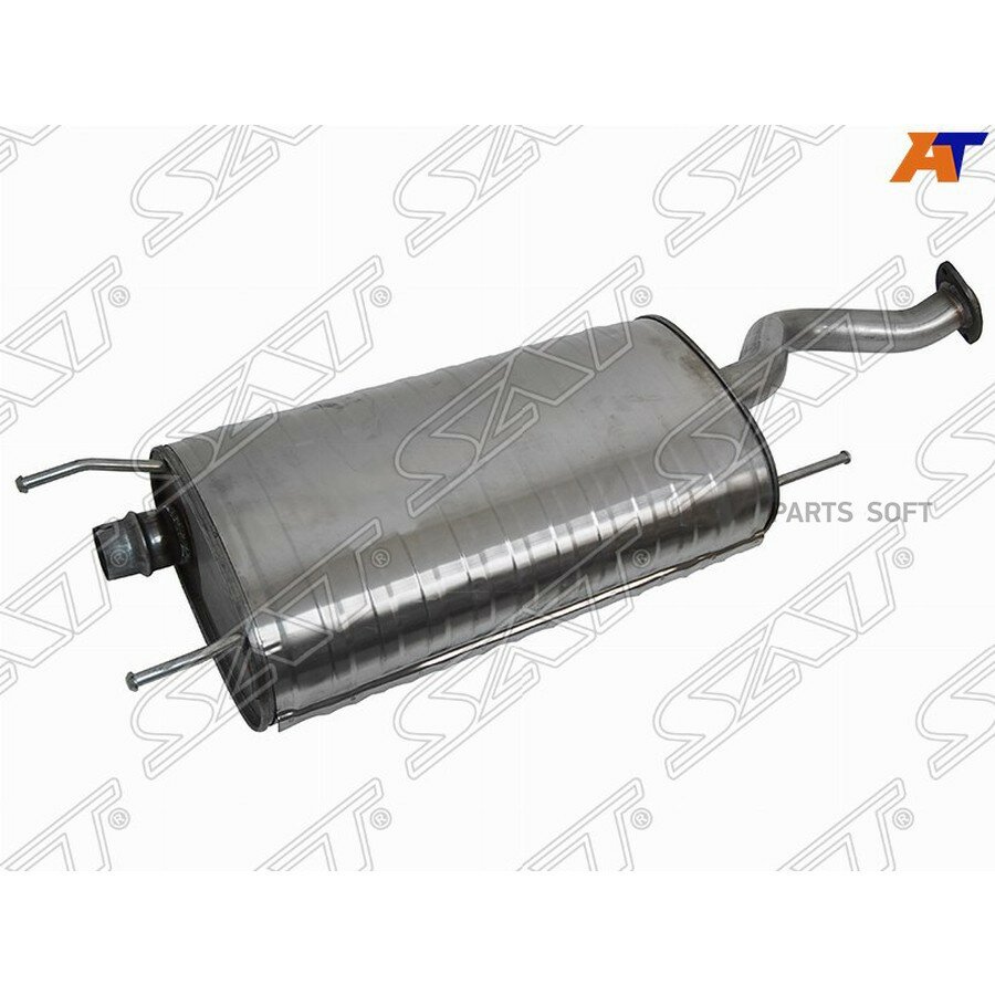 Глушитель Toyota Land Cruiser (J100) 98-07 / Lexus LX 98-07 (Средняя часть/ 1HDFTE) от официального дистрибьютора, SAT, артикул STTY90998A0