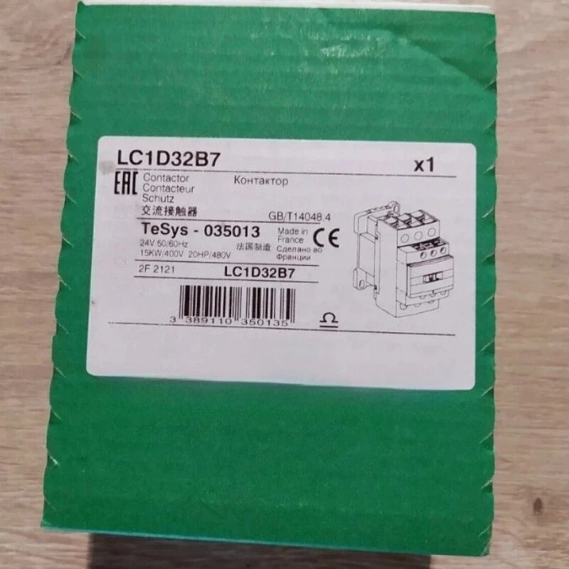 Электрический контактор LC1D32B7 32A 24В