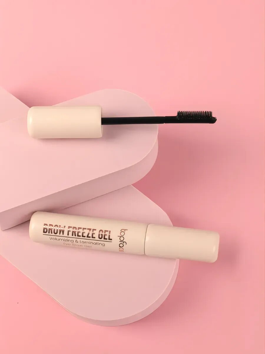 Гель для бровей Topface Brow Freeze Gel PT811 прозрачный, с эффектом ламинирования и суперсильной фиксацией