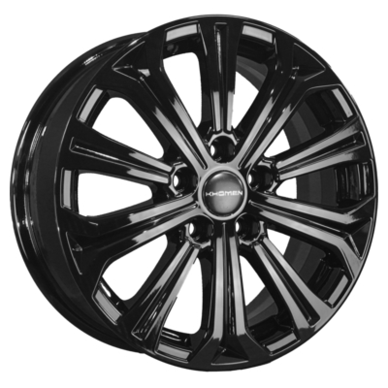 Диск колесный Khomen Wheels KHW1610 (Toyota | Suzuki) 6,5x16 5x114,3 Dia60.1 ET45 цвет Black