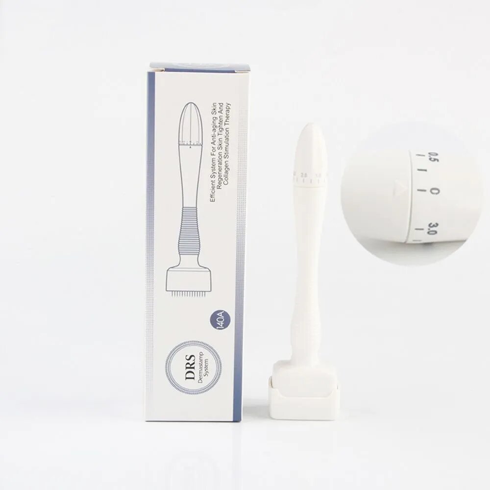 Дермаштамп с регулятором иглы от 0 до 3,0 мм DermaStamp Pen DRS (140 игл)