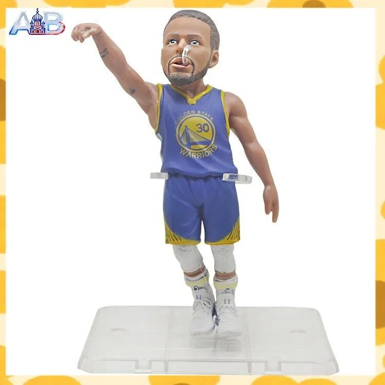 Фигурка НБА Голден Стэйт Уорриорз Стивен Карри / Golden State Warriors Stephen Curry NBA Коллекция фанатов 13 см