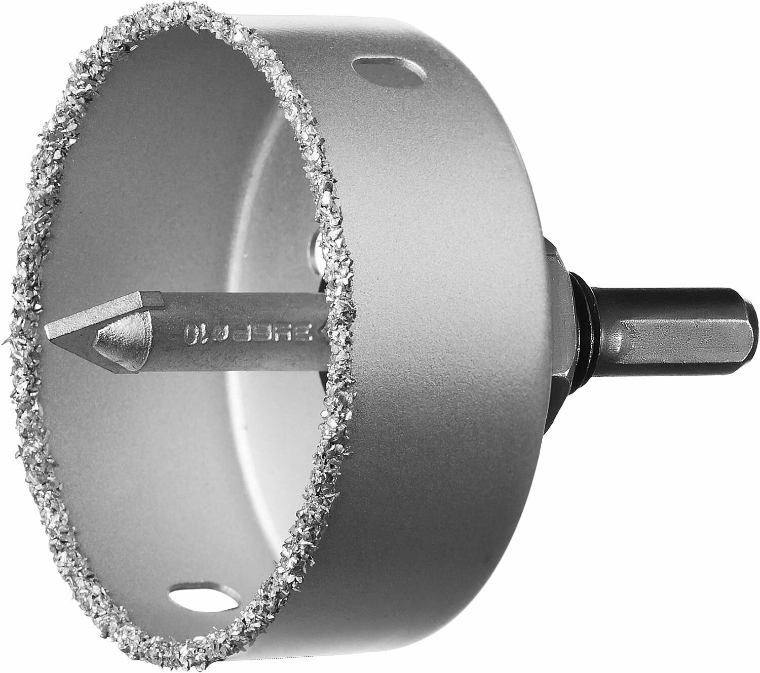 Коронка-чашка ЗУБР Профессионал, 76 мм, длина 25 мм, карбид вольфрама