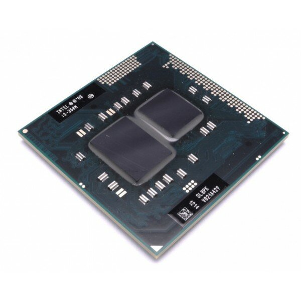 Процессор для ноутбука Intel Core i3 350M 2,26/3M Socket G1, rPGA988A, Arrandale SLBPK