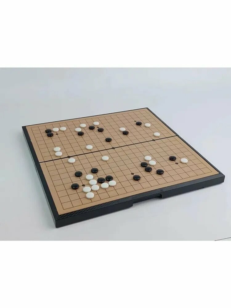 Gomoku / Игра Го магнитная 25см х 25см Gomoku подарочная, логическая настольная игра падук