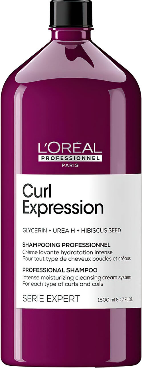 L'Oreal Professionnel Serie Expert Curl Expression Шампунь увлажняющий для всех типов кудрявых волос, 1500 мл