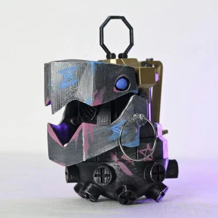 Arcane Jinx граната, 1;1 джинкс аркейн граната, league of legends, LOL cosplay