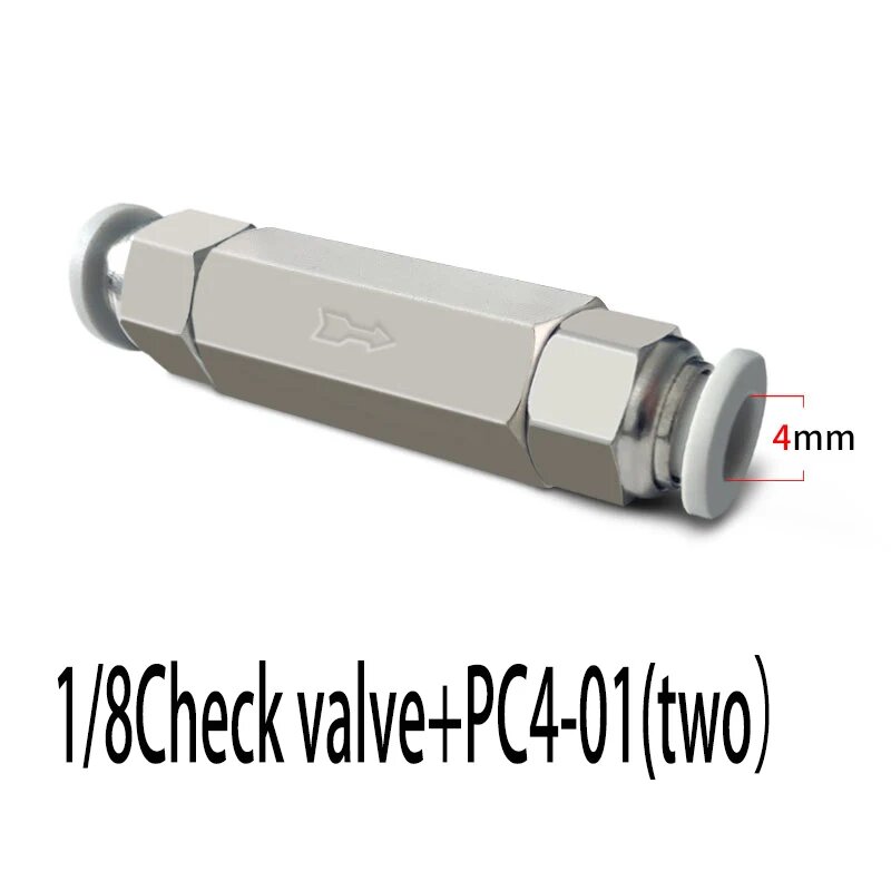 Односторонний клапан 1/8" AIRSLG, CV-01BSP 4MM