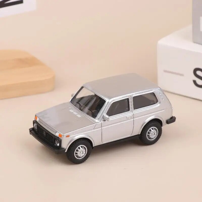 Модель автомобиля ВАЗ-2101, 1/43, Silver
