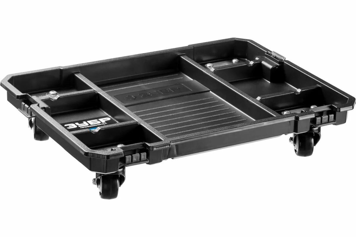 Ящик для инструментов ЗУБР Модуль-Т, 460х310х110 мм, платформа с колесами, Профессионал