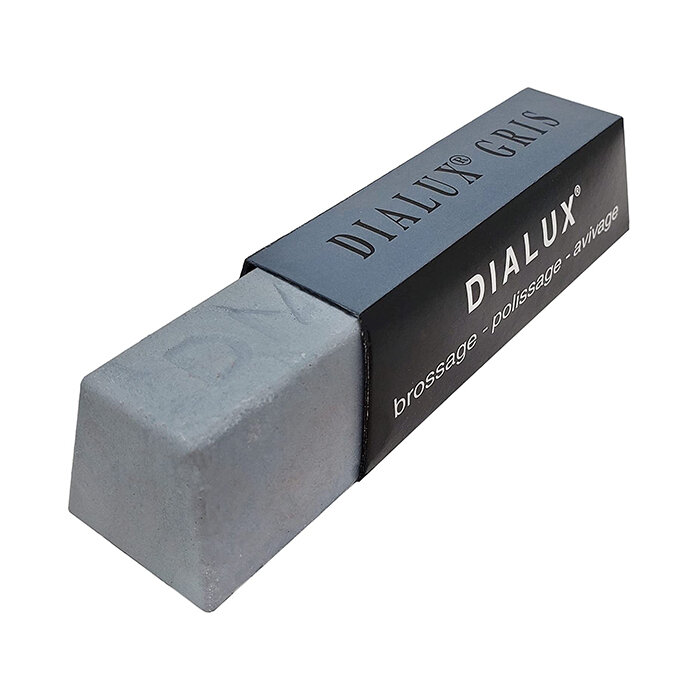 Паста полировальная Dialux Gris серая для шлифовки нержавеющей стали , ножей , заготовок из нержавеющей стали и посуды