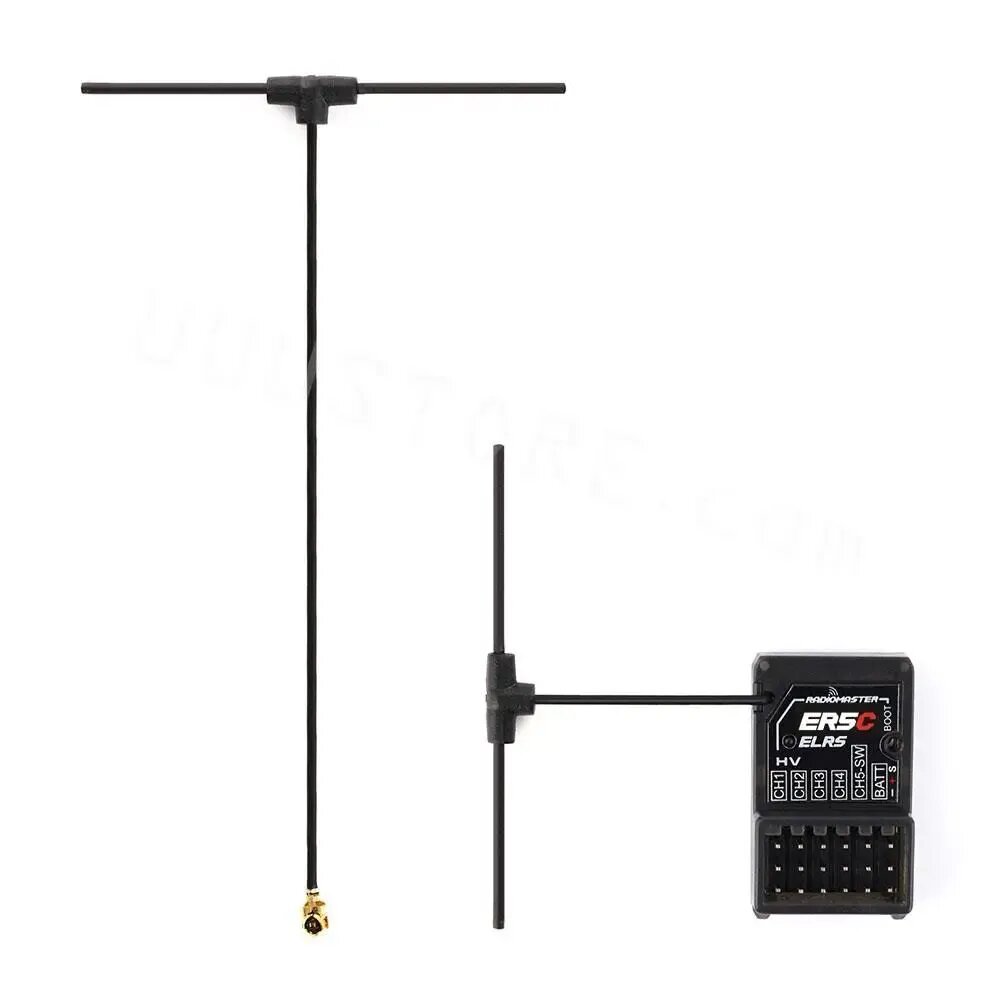 Радиоприемник Radiomaster ER5C ELRS с двумя антеннами для машинок, ER5C Красивый цвет B271
