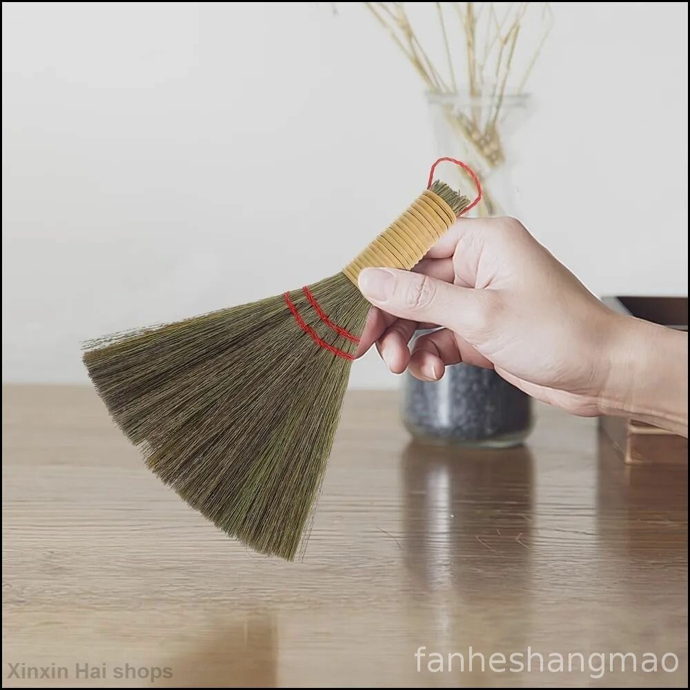 Метла с мискантусом, настольная метла, тряпка для пыли, щетка для уборки дома.