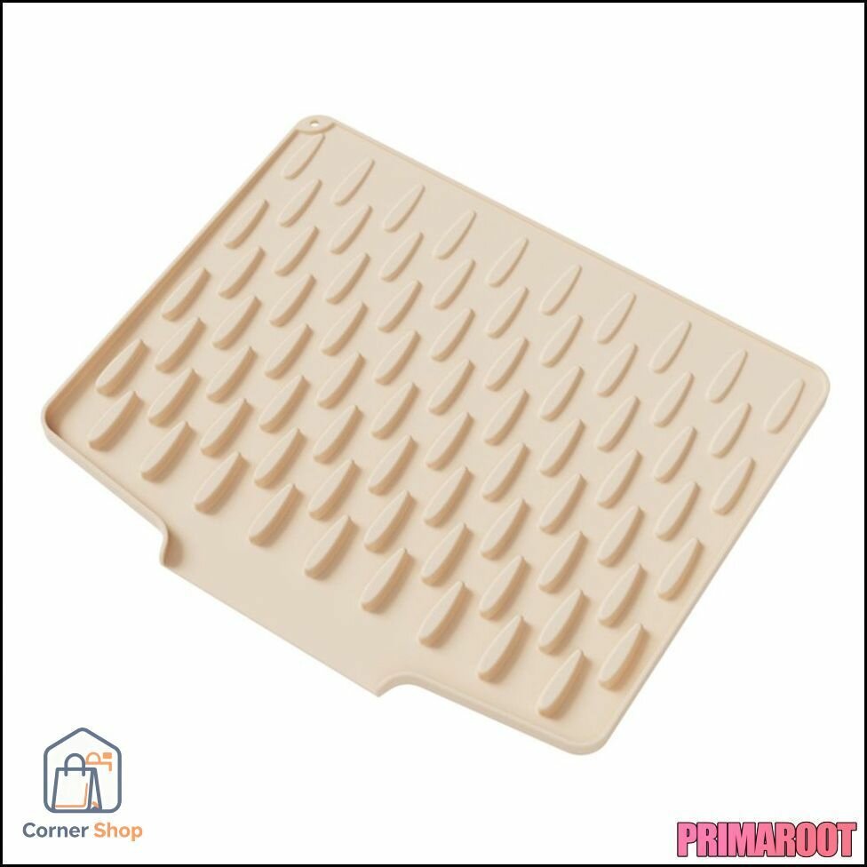 Силиконовый коврик для сушки посуды 36x30 см