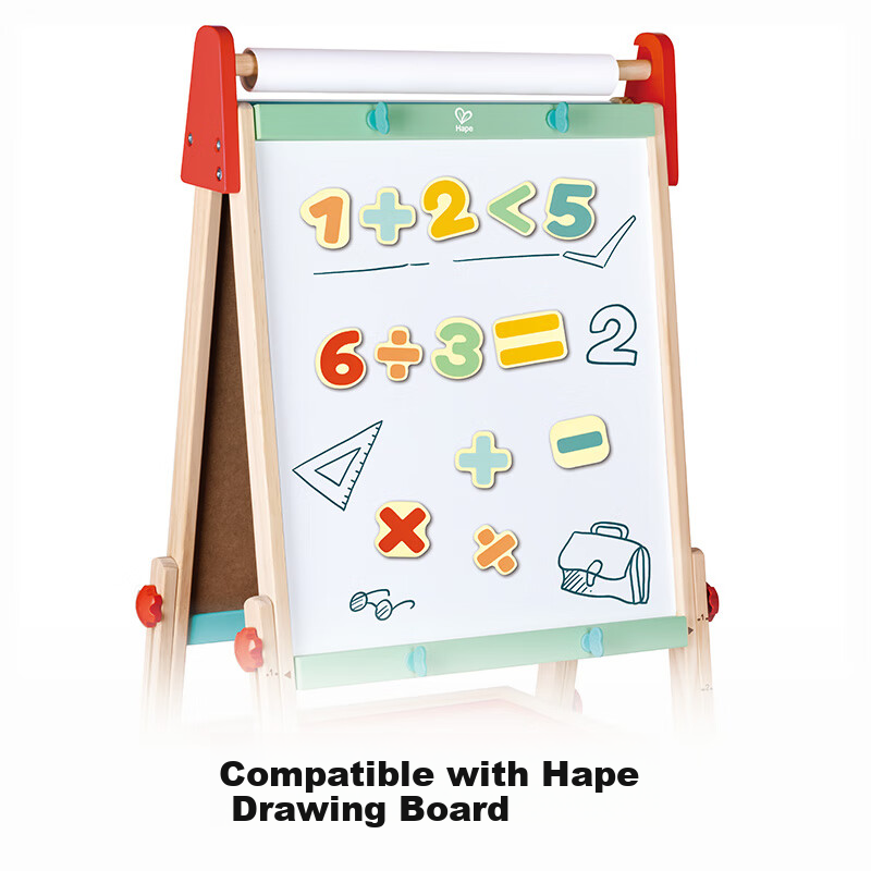 Германия Hape Деревянные магнитные стикеры с цифрами для развития 3-6 лет образовательный игрушечный набор