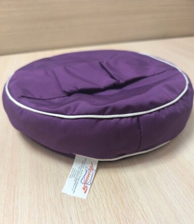 Подушка круглая "АсониЯ", с микросферами, 25 см, гипоаллергенная