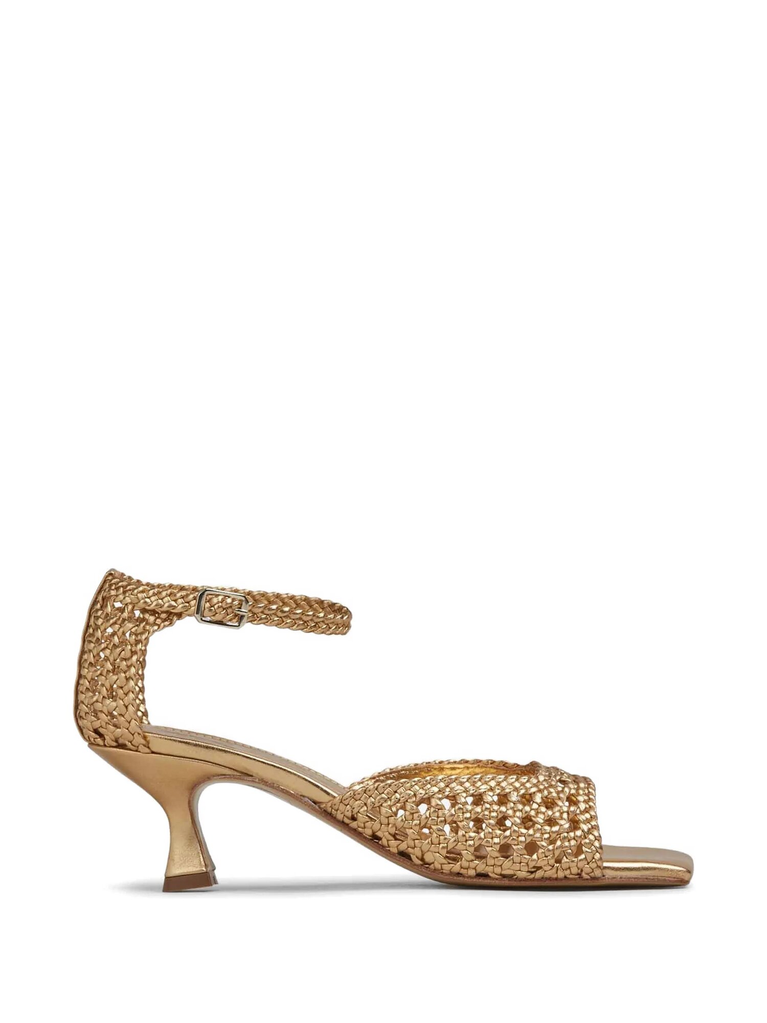Босоножки Souliers Martinez Woven leather sandals