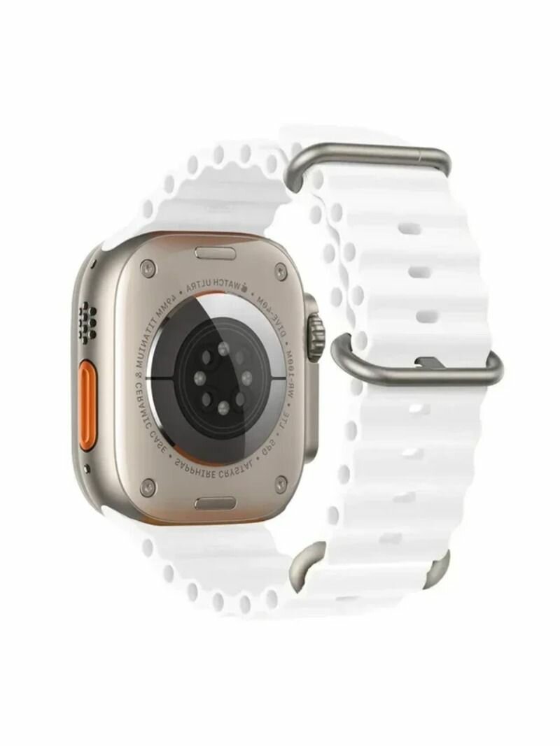 Ocean Band для Apple Watch Ultra 3/2 49мм 45мм 46мм 44мм силиконовый спортивный ремешок, серия для моделей 11 10