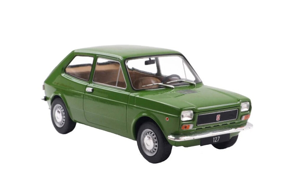 Модель коллекционная WHITEBOX Fiat 127 1971 green