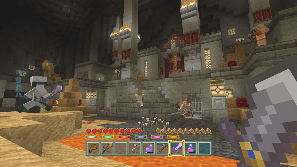 Minecraft - Battle Map Pack Сезонный пропуск XBOX One Ключ | купить цифровой ключ для активации в России