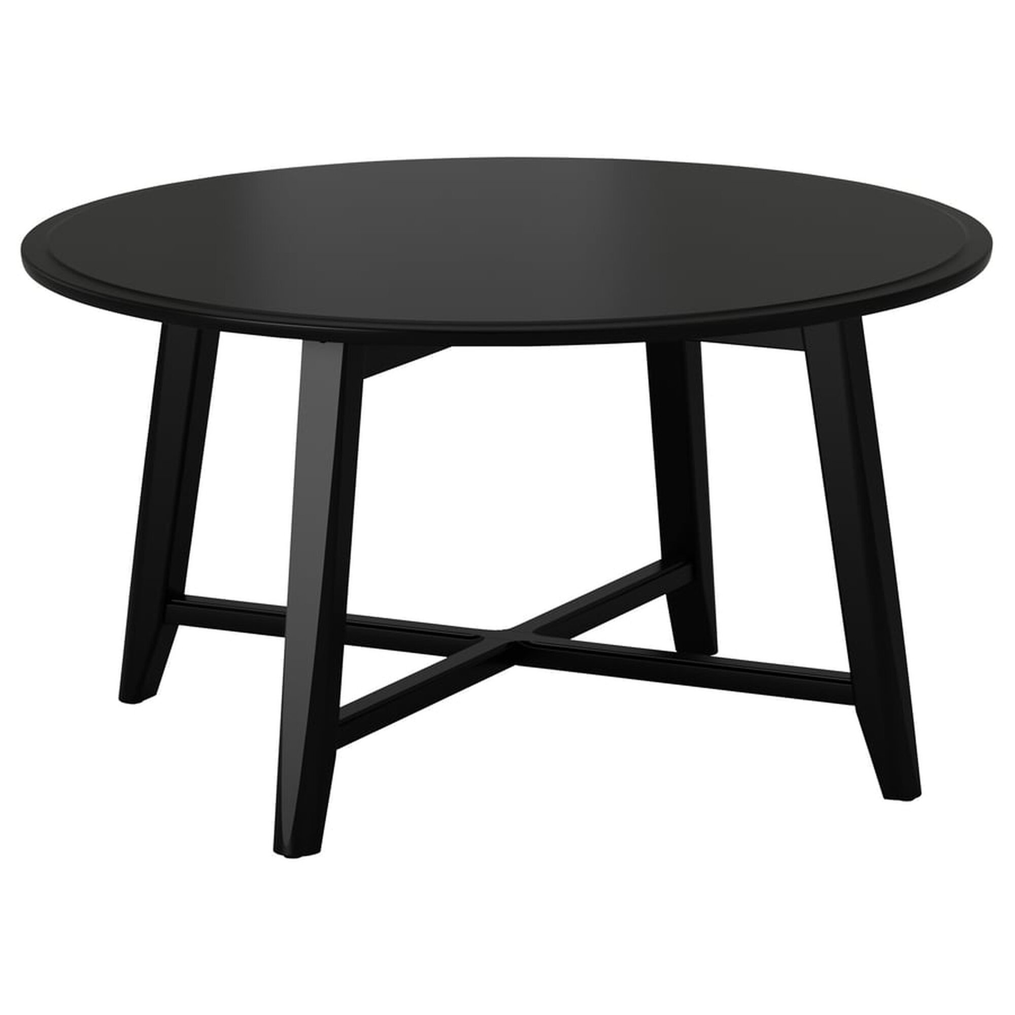 Кофейный столик IKEA KRAGSTA, цвет черный 90 см, 802.622.53