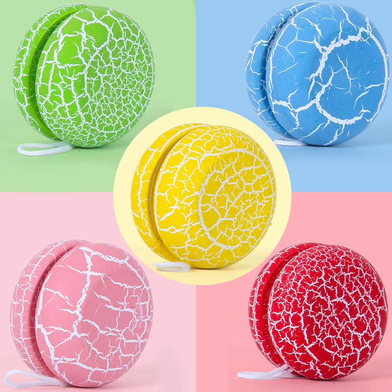 Мультяшный йо-йо для младших школьников, детская игрушка-йо-йо в подарок для мальчиков и девочек, деревянный йо-йо оптом.