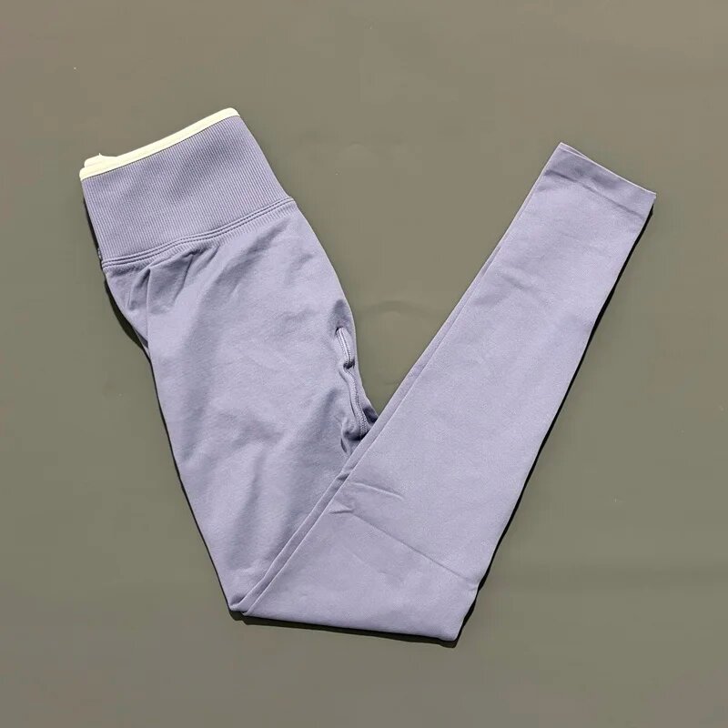 HISTELLO леггинсы для йоги серые Ice Gray, XS