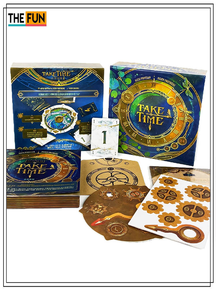 Настольная Карточная Игра Настольная TAKE TIME Игра (Китайская версия) Новая Версия Игры