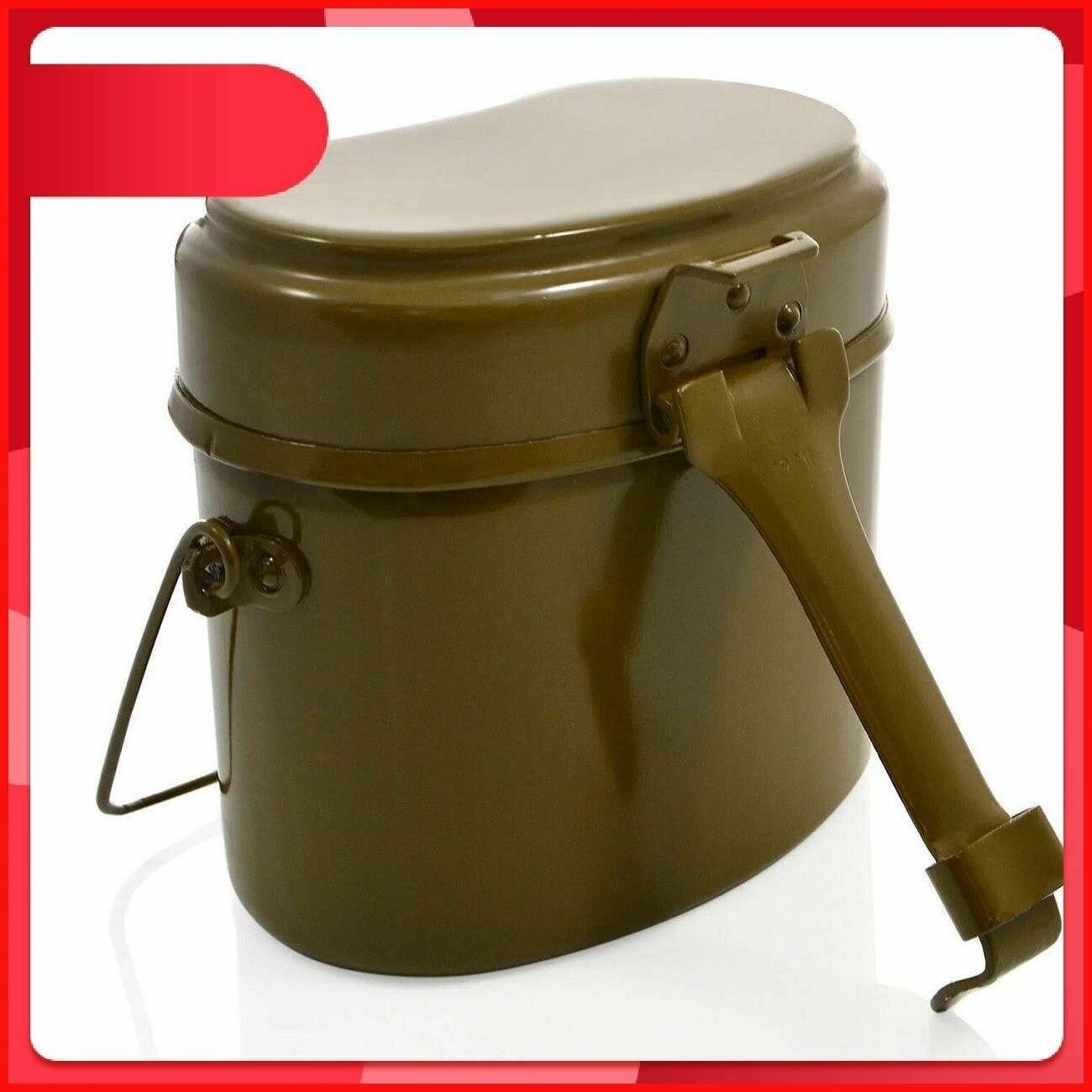 Котелок армейский СССР ( идеал ) для туризма, походов, охоты и рыбалки