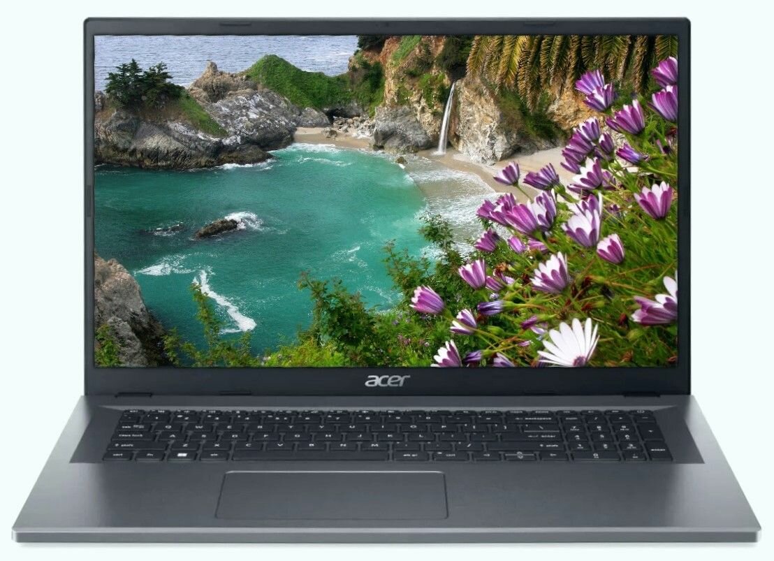 Ноутбук Acer Intel N-Series 2,8ГГц 4 ядер. 17,3' 1920x1080 Intel UHD Graphics Xe 24EUs Windows 11 Pro Русская раскладка