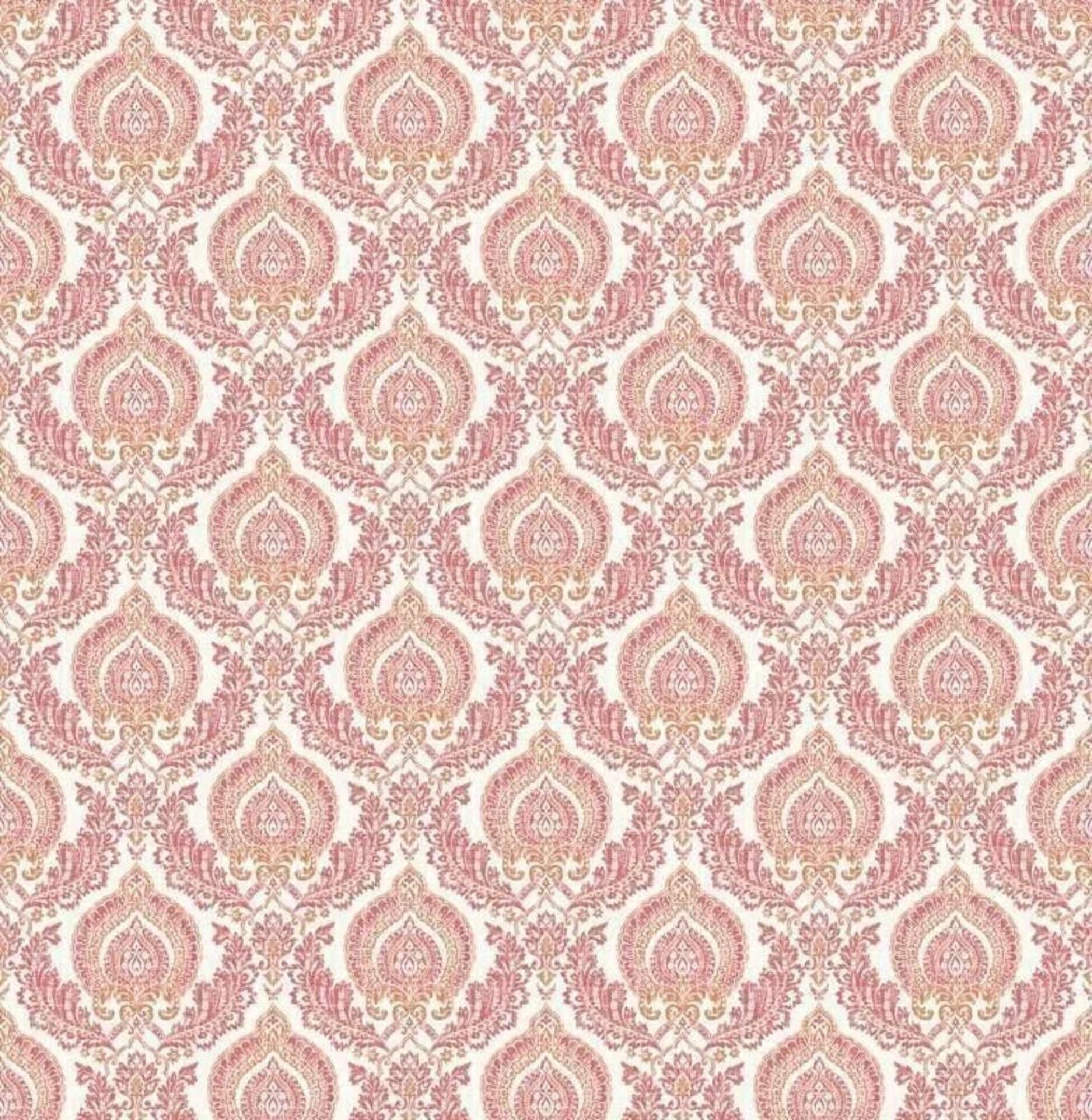 Обои Aura Charming Prints FD22230 A; 0,52x10,05 м. , флизелин , розовый, Малиновый