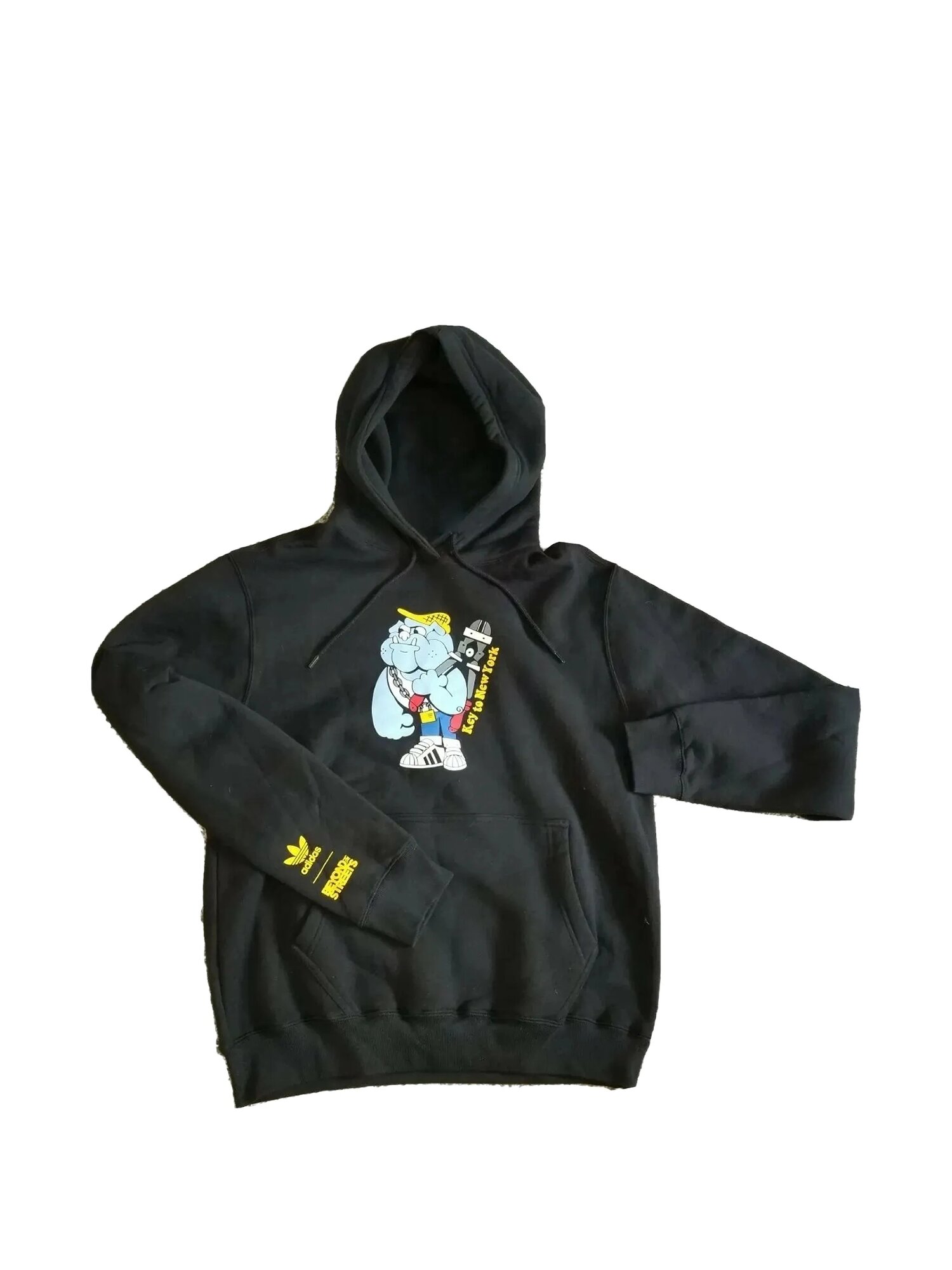 Худи adidas, размер S, , черный