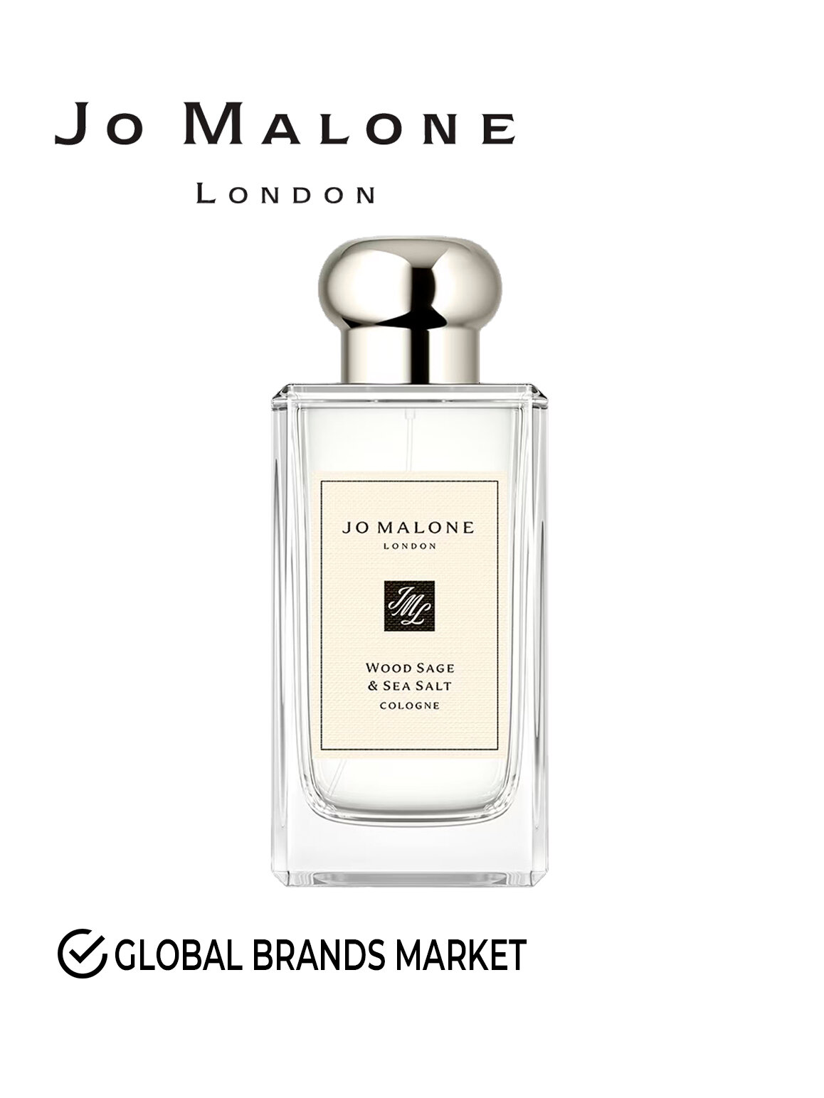 Одеколон унисекс Jo Malone London Wood Sage & Sea Salt Cologne, 100 мл, Великобритания