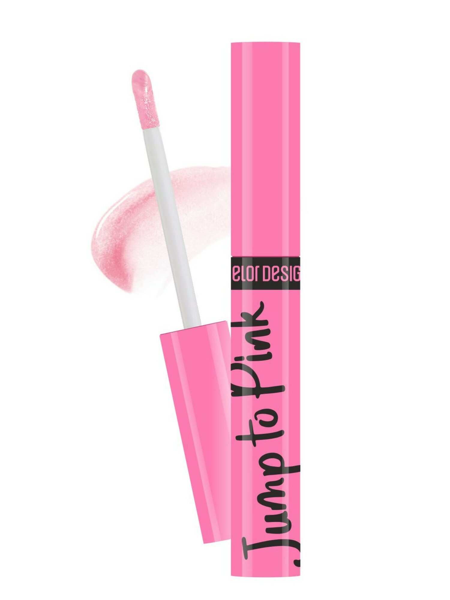 BELOR DESIGN Блеск для губ меняющий цвет Jump to Pink Холодно-розовый